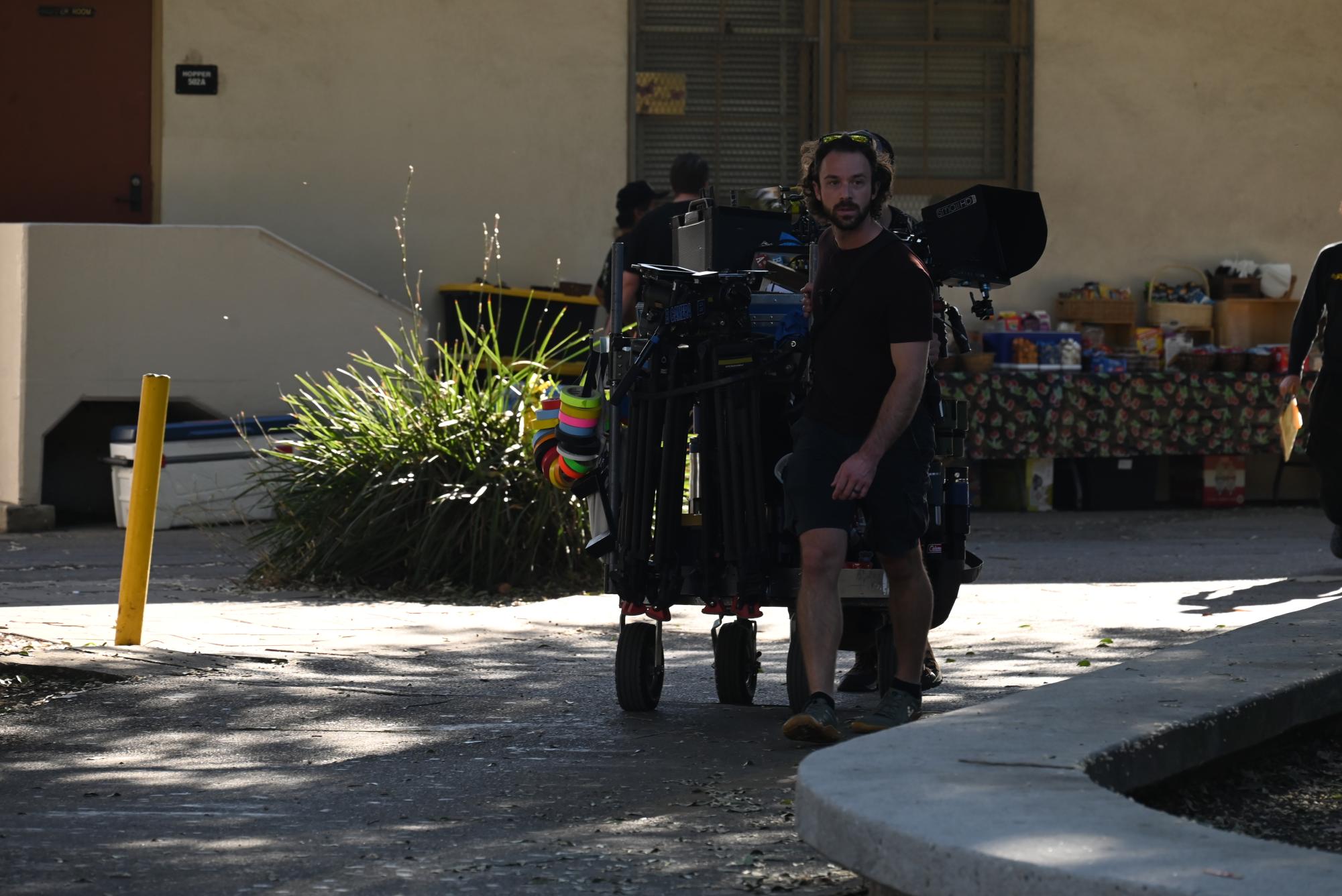 The mystery of filming on campus solved – The Mirror